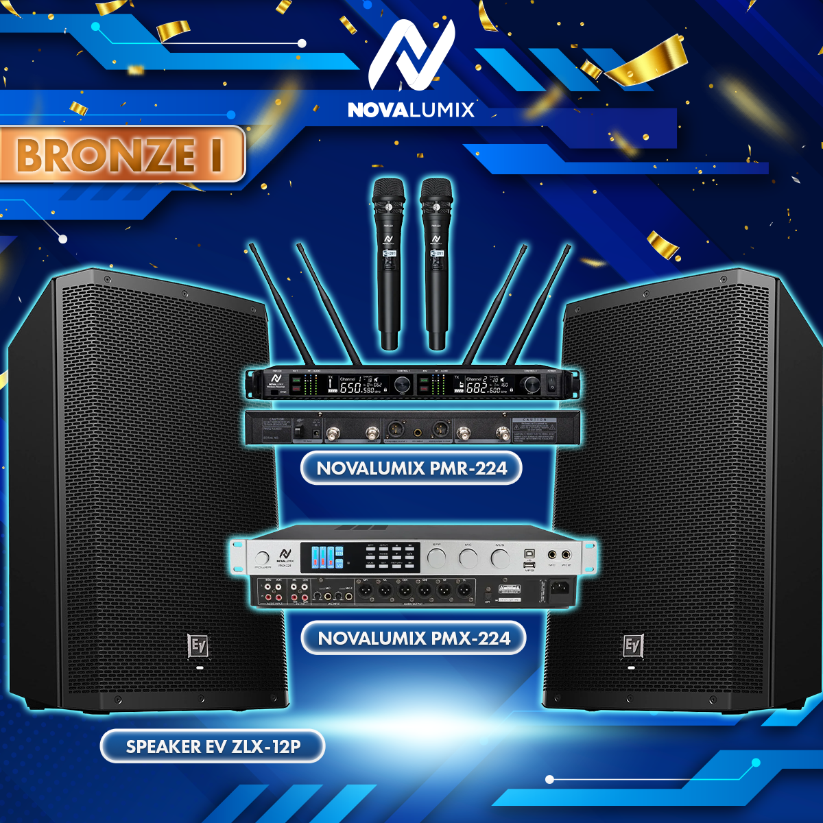 Bronze Karaoke Set | Professional Grade | Best Value