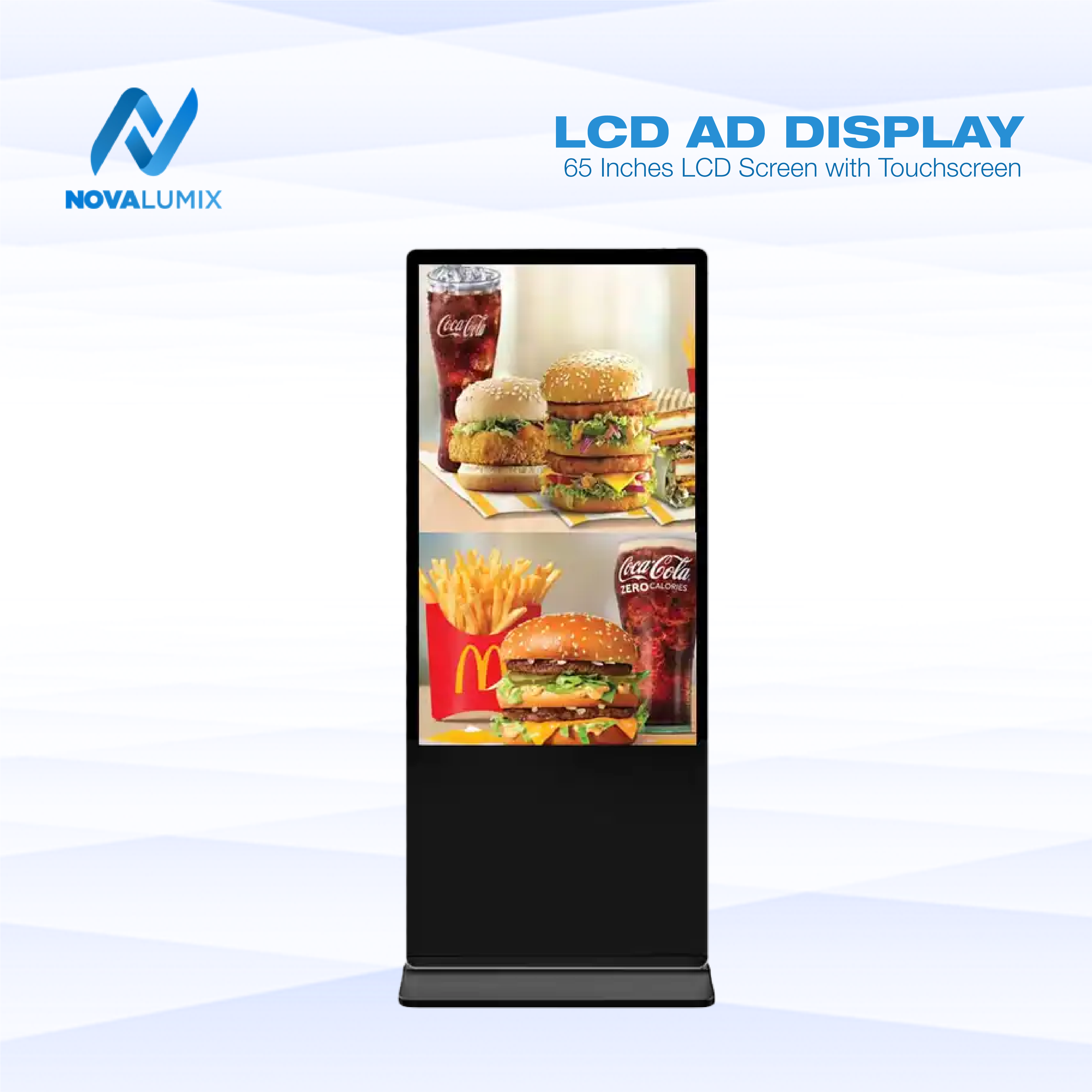 65 Inches LCD AD Display | Resolution 3840x2160 | All-In-One Package
